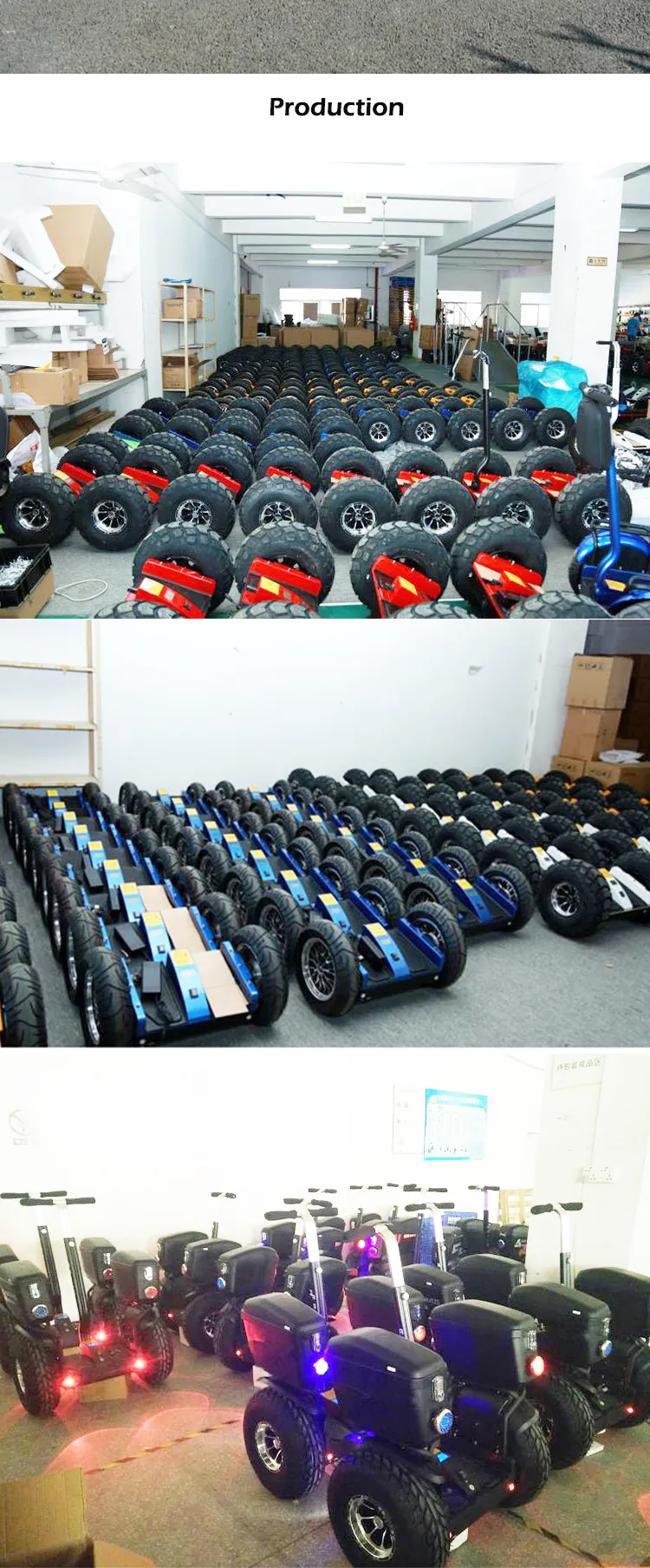 Off Road Electric Scooter Two Wheel Self Balancing Electric Scooter ...