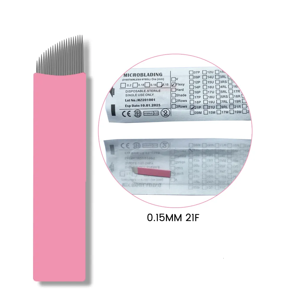 Nano Microblading Needles: 0.15mm Eyebrow Blades, Microblade Needles ...