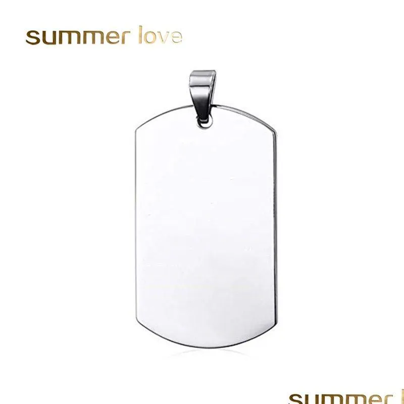 DHgate.com:Stainless Steel Engraved Jewelry Tag Charm for DIY Necklace ...
