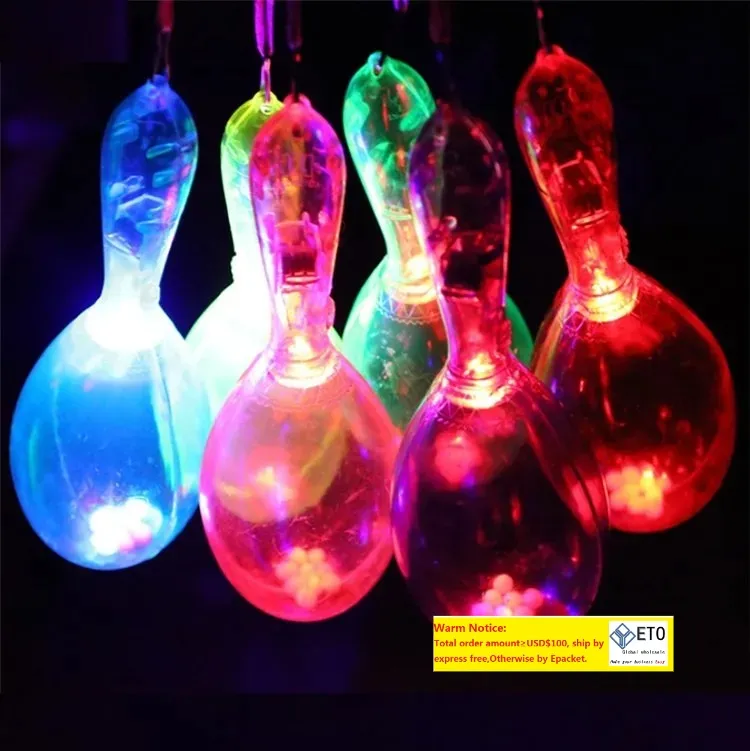 LED وميض Maracas Light Up Neon Beach Hula Party Maracas Bar KTV Cheer ...