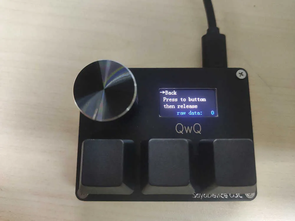 Custom O3C OSU Magneticaxis Macro Mechanical Keyboard Joystick With IPS ...