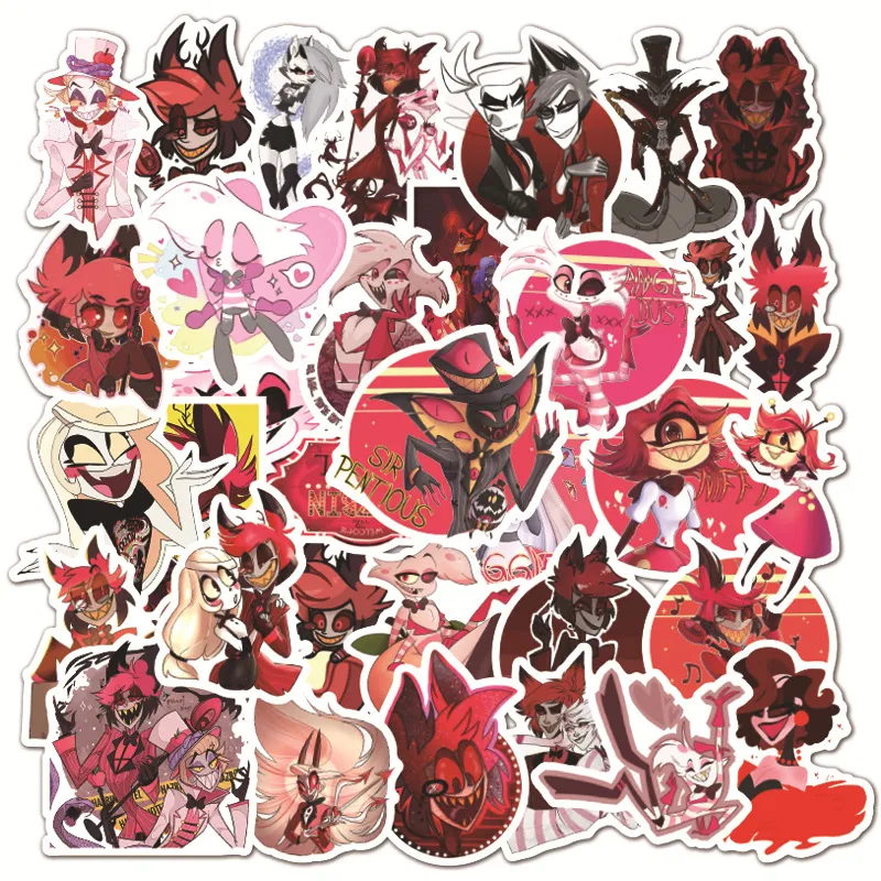 PVC Cartoon Movie Stickers Hazbin Hotel... From Mandystore2009, $0.92 ...