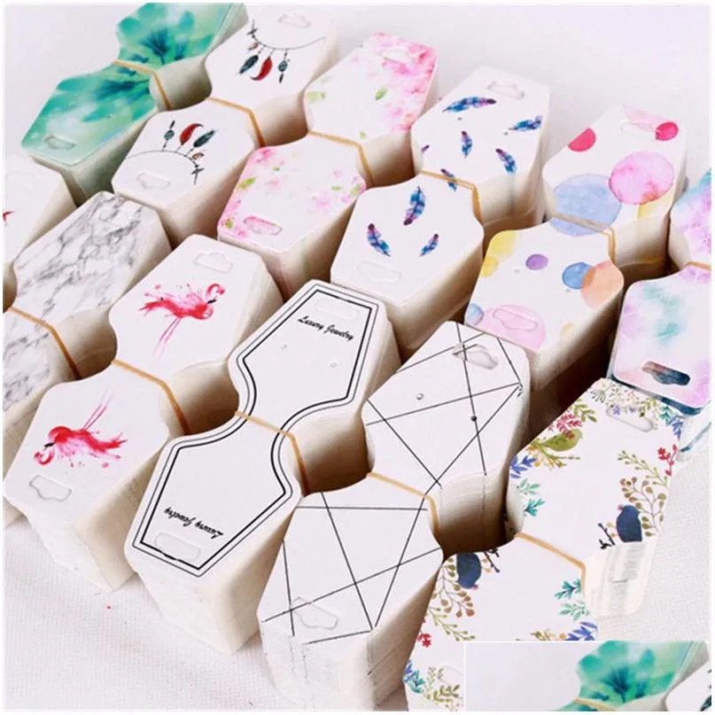 DHgate.com:Customizable 100-Pack Jewelry Display Hang Tags, 4.5 x 10.8 ...