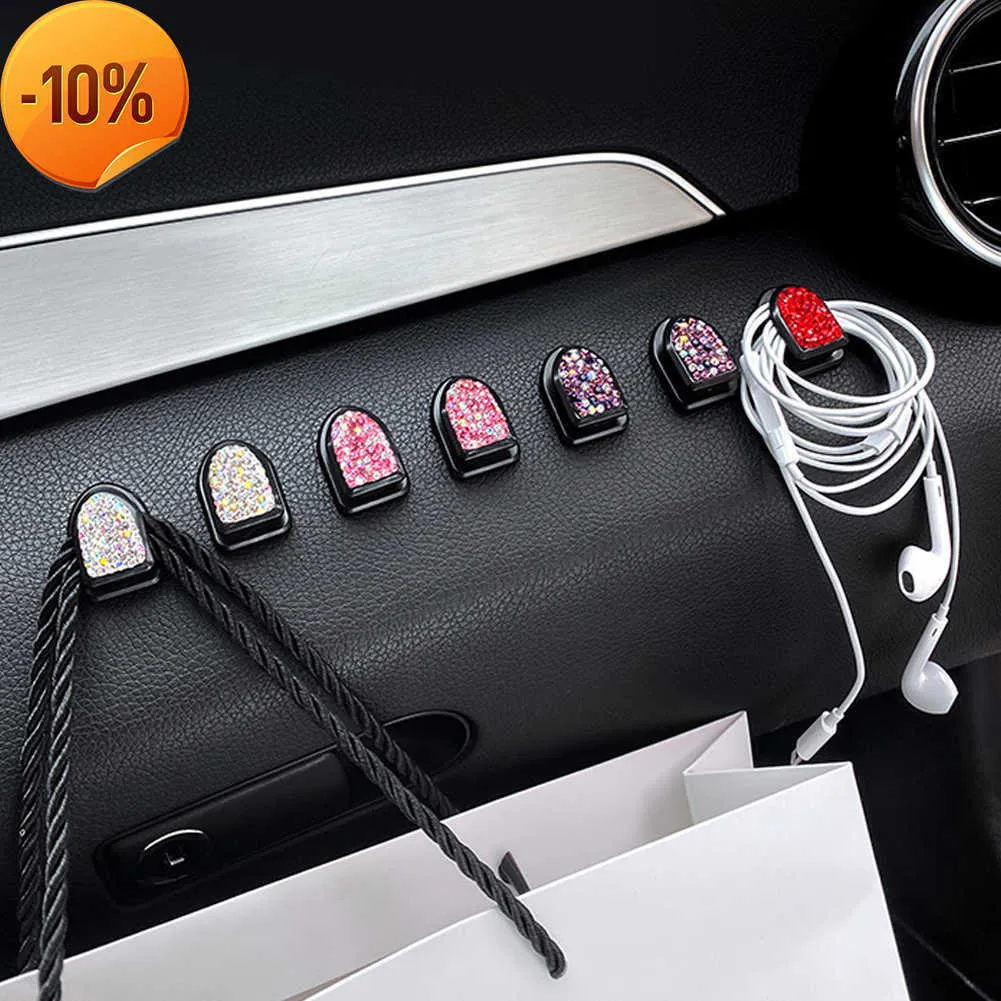 Bling Car Hooks - Crystal Rhinestone Auto Hooks, Decorative Hangers for ...