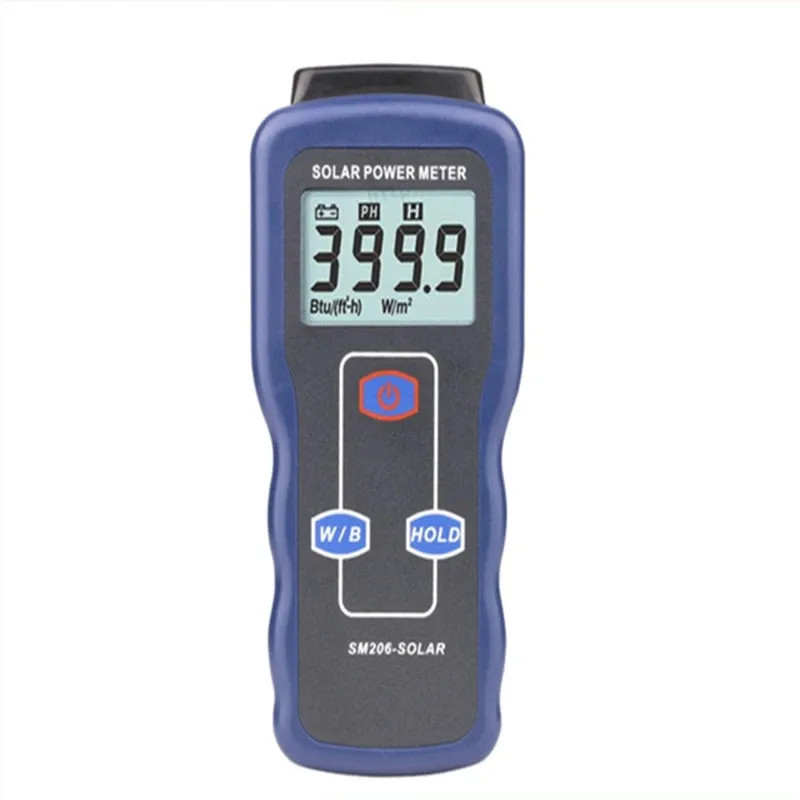 DHgate.com:Solar Powered Light Meter SM206 - Precise Solar Radiation ...