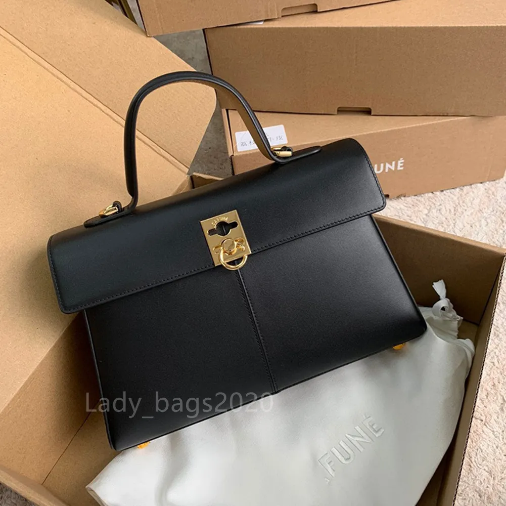 Large Leather Shoulder Bag - Designer Handbag for Women, Lychee Pattern ...