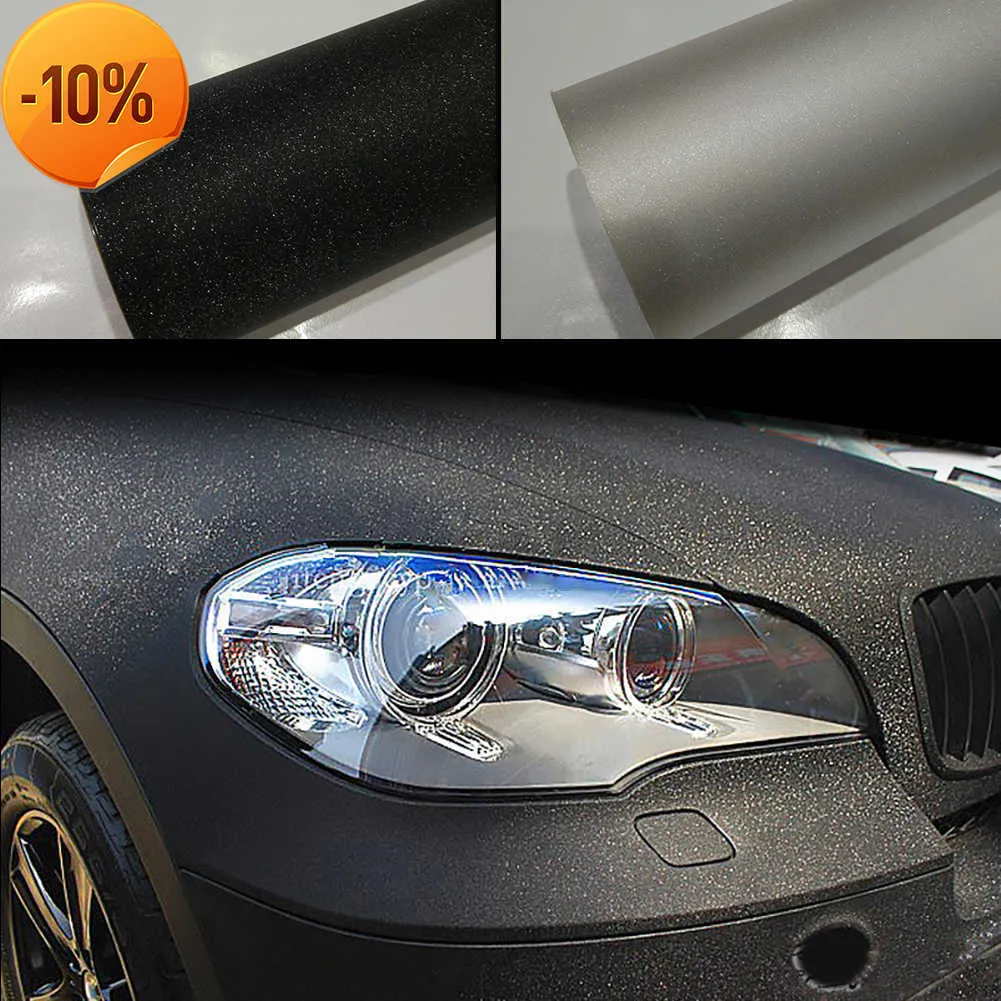 Black Glitter Diamond Shiny Vinyl Films Wrap for Car Body Car Sticker ...