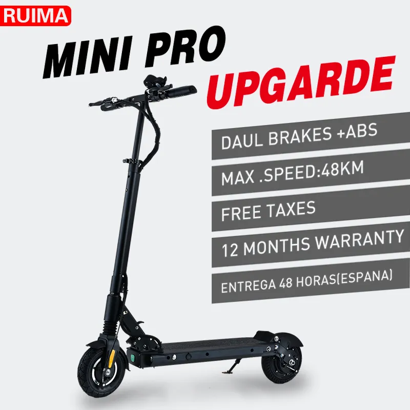 Upgarde RUIMA Mini4 PRO Waterproof Tx85 Pro Electric Scooter With Bell ...