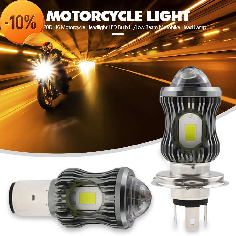 Hi-Lo LED Motorcycle h7 led headlight bulb - Dual Color White 12V 3500M ...