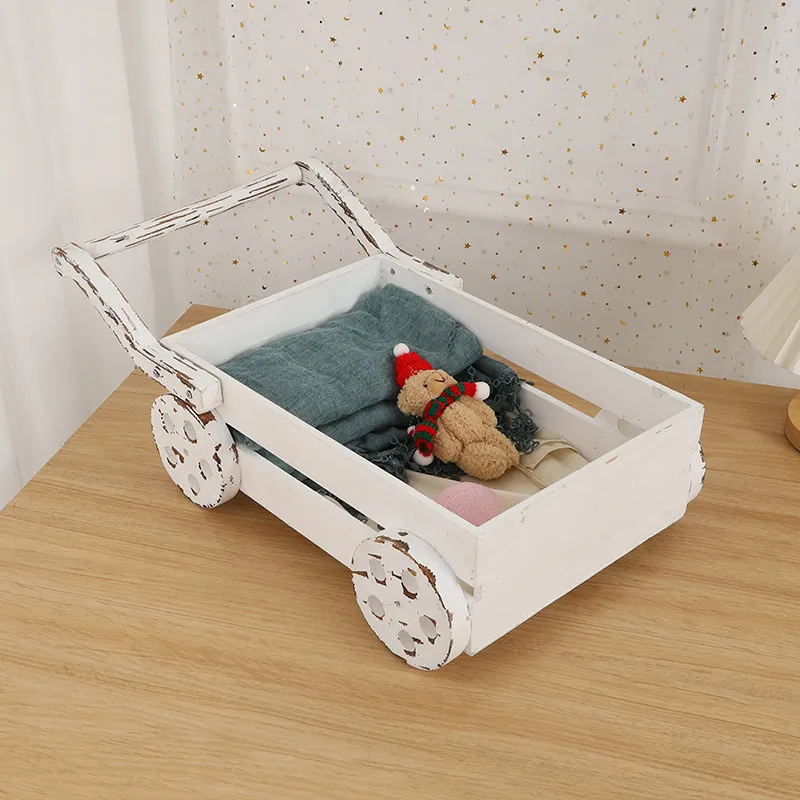 DHgate.com:Keepsakes Wooden Baby Bed Photo Prop for Newborn Growth ...