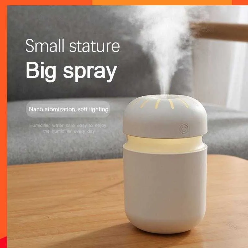 Car Humidifiers With LED Ambient Light Smart Spray Humidifier And ...