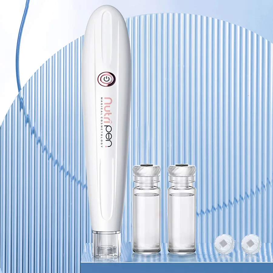 Nano Crystal Electric Derma Pen Water Mesotherapy Injector For Deep ...