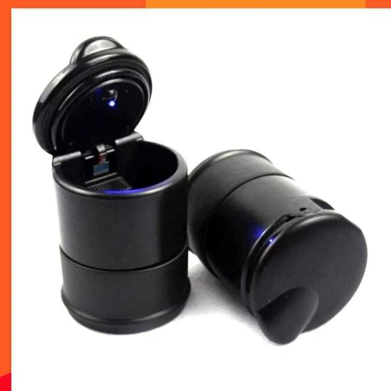 New Universal Led Car Ashtray With Blue Light, Cup Holder, and ...