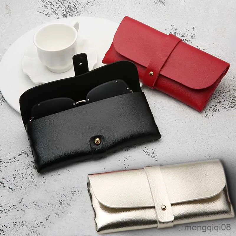 DHgate.com:Womens Leather Eyeglass Case, Soft Fashion Portable Glasses ...