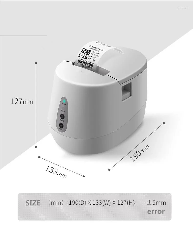 DHgate.com:58mm Thermal Barcode Label Printer for Clothing Tags, Price ...