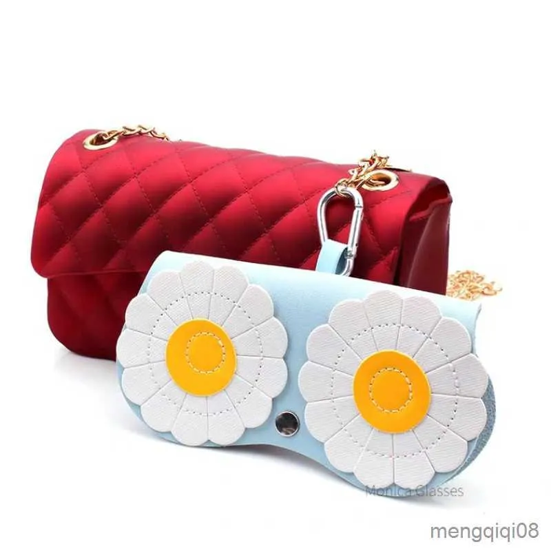 DHgate.com:Leather Cartoon Sunglasses Case for Women - Cute Eyeglass ...