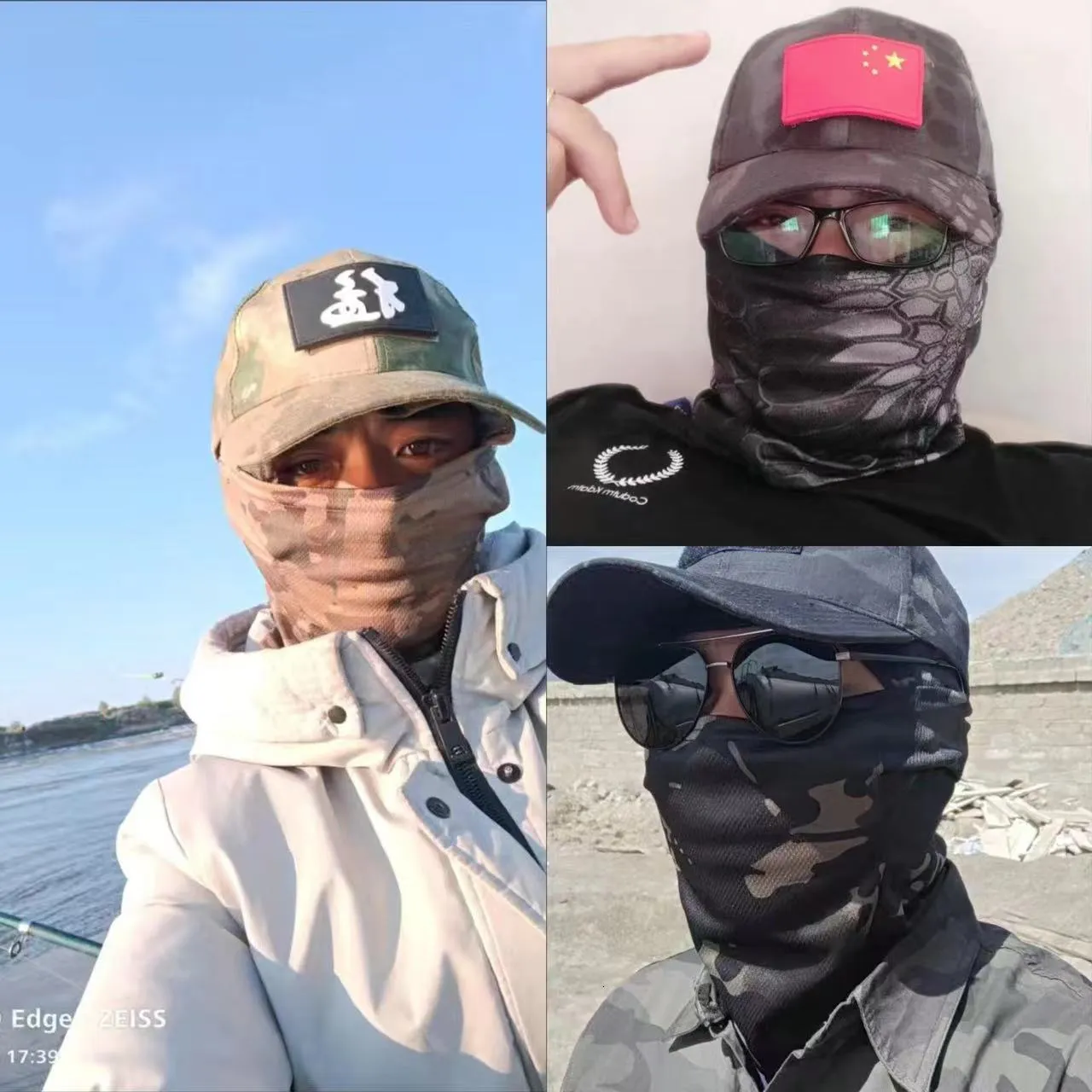 DHgate.com:Military Tactical Baseball Hat: Camouflage Balaclava Sun ...