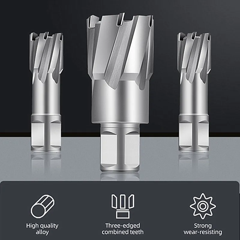 Universal Hollow Core Drill Bit with 19mm Shank, 12-60mm Hard Alloy ...
