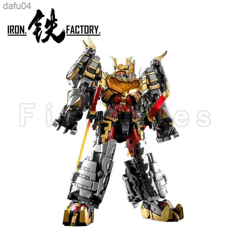 Iron Factory Transformation Robot Action Figure 12cm Anime Manga Iron ...