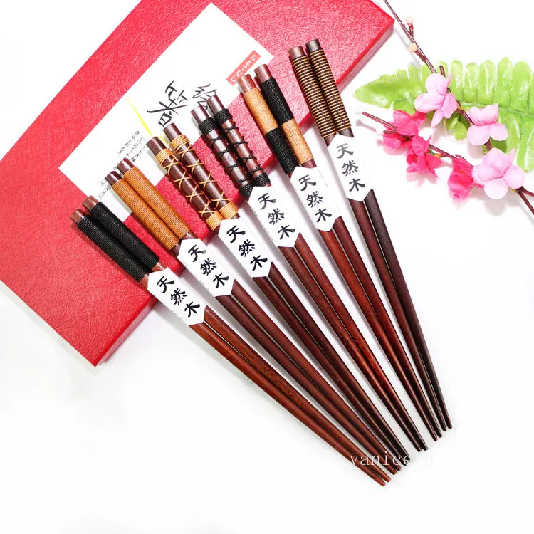 DHgate.com:Anti-slip Wooden Chopsticks Japanese-style Natural Handmade ...