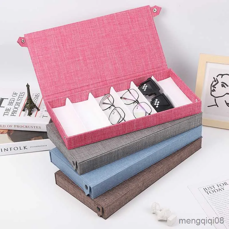 DHgate.com:Oxford Cloth Sunglasses Case, Six Grid Display Box for ...