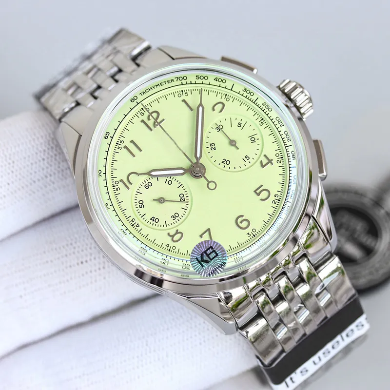 Bretiling 7750 Wristwatches Automatic Mens Timing Watch Bret Mechanical ...