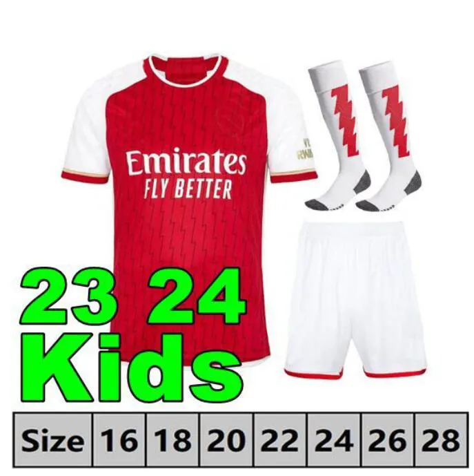 2023 2024 SMITH ROWE SAKA Soccer Kits 22 23 With MARTINELLI, ODEGAARD ...