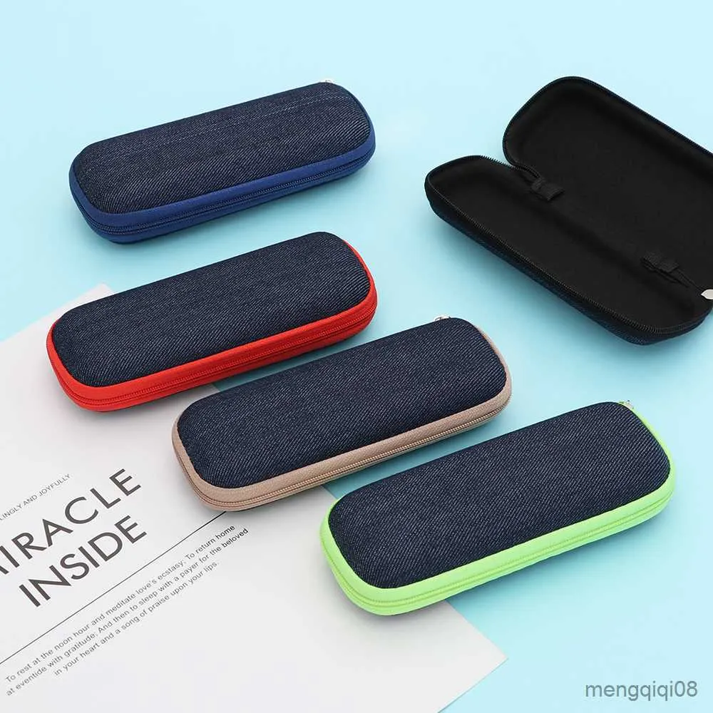 Premium Leather Eyeglass Cases for Men, Women, and Kids - Hard Shell ...