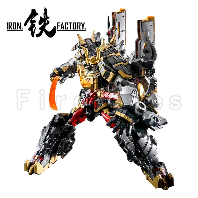 Iron Factory Transformation Robot Action Figure 12cm Anime Manga Iron ...