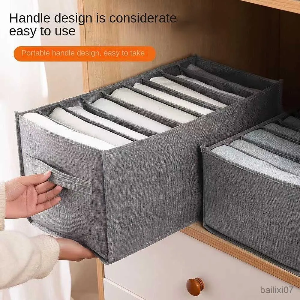 DHgate.com:Foldable Fabric Storage Basket with Drawers for Clothes ...