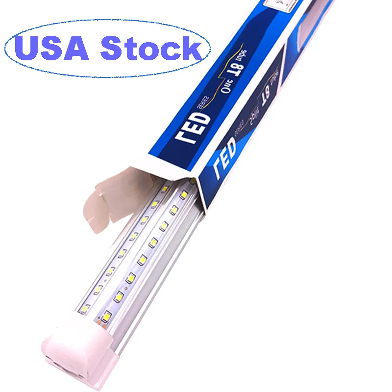 4 Foot LED Tube Light, 8 Foot LED Tube Lights V Shape Integrated ...