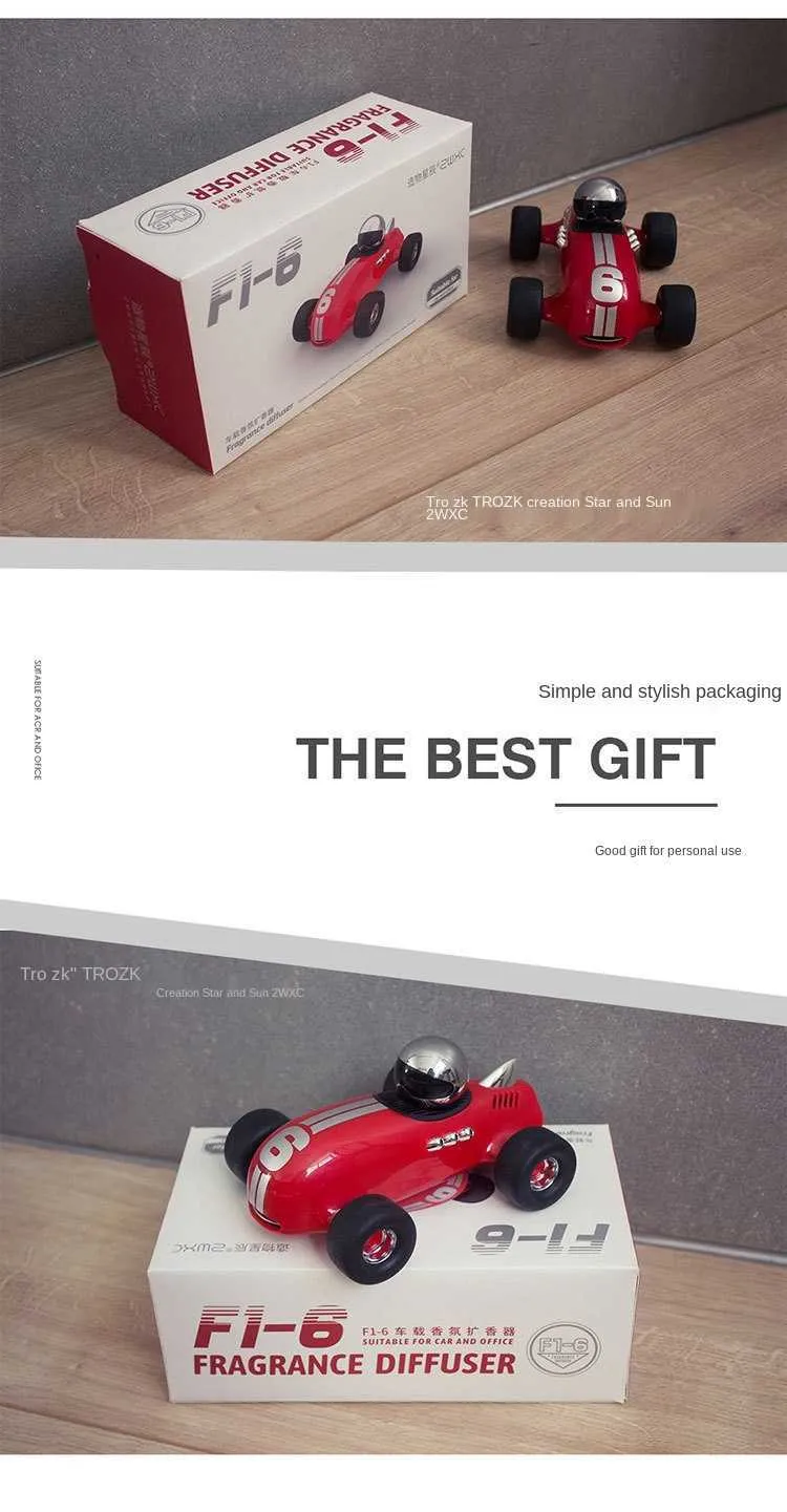 Creativity F1 Racing Car Air Freshener Purifier - Auto Automobile ...