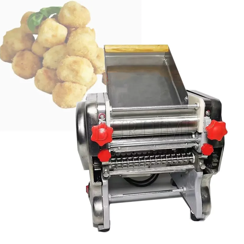 110V 220V Small Tabletop Chin Chin Dough Stripe Rolling Making Machine ...