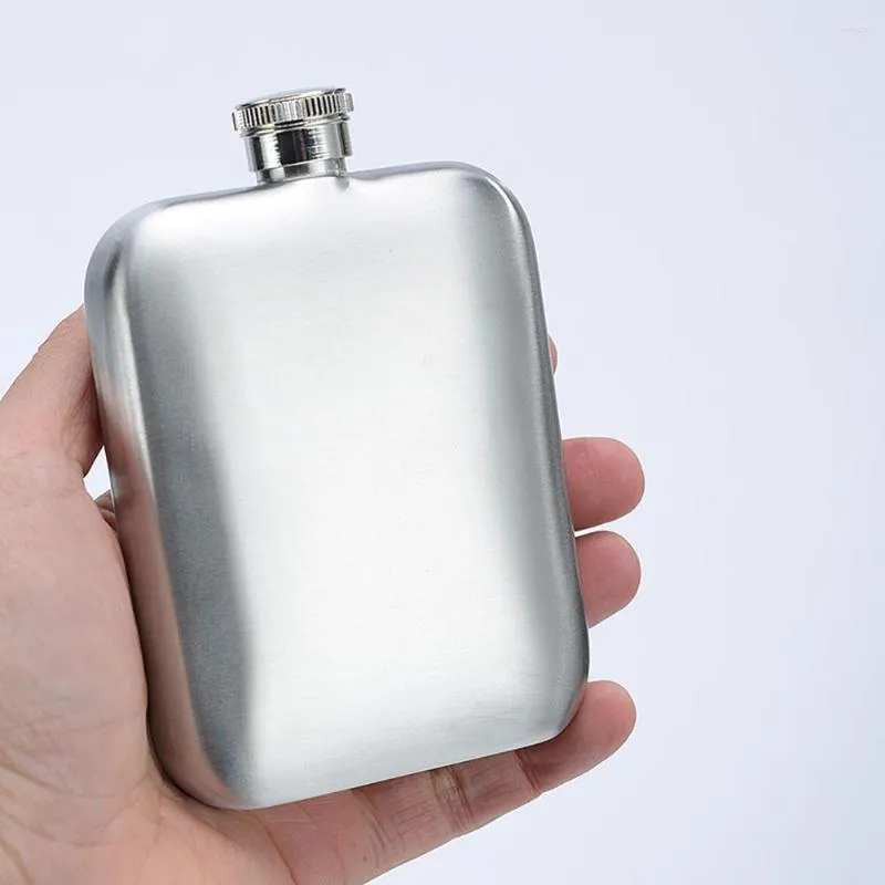 DHgate.com:Square Hip Flask for Liquor, Corrosion-Resistant Stainless ...