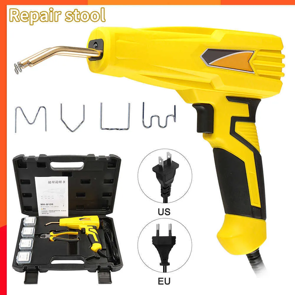 Bumper Plastic Welder Hot Staple Gun Kit: Automotive Plastic Repair ...