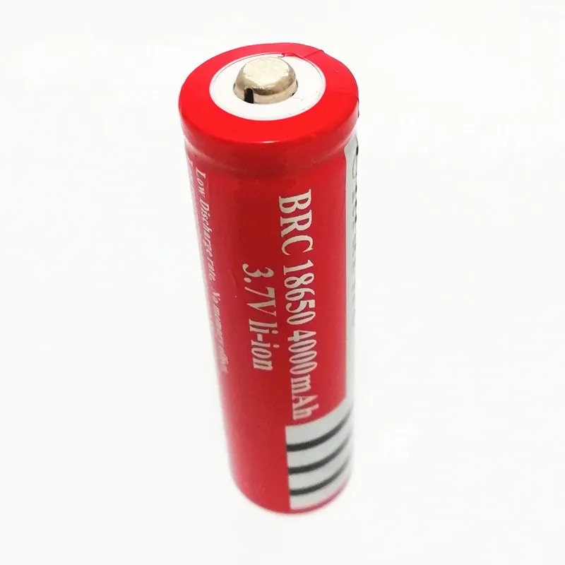 Premium 18650 Lithium Battery 4000mAh Flat/Pointed For Bright ...