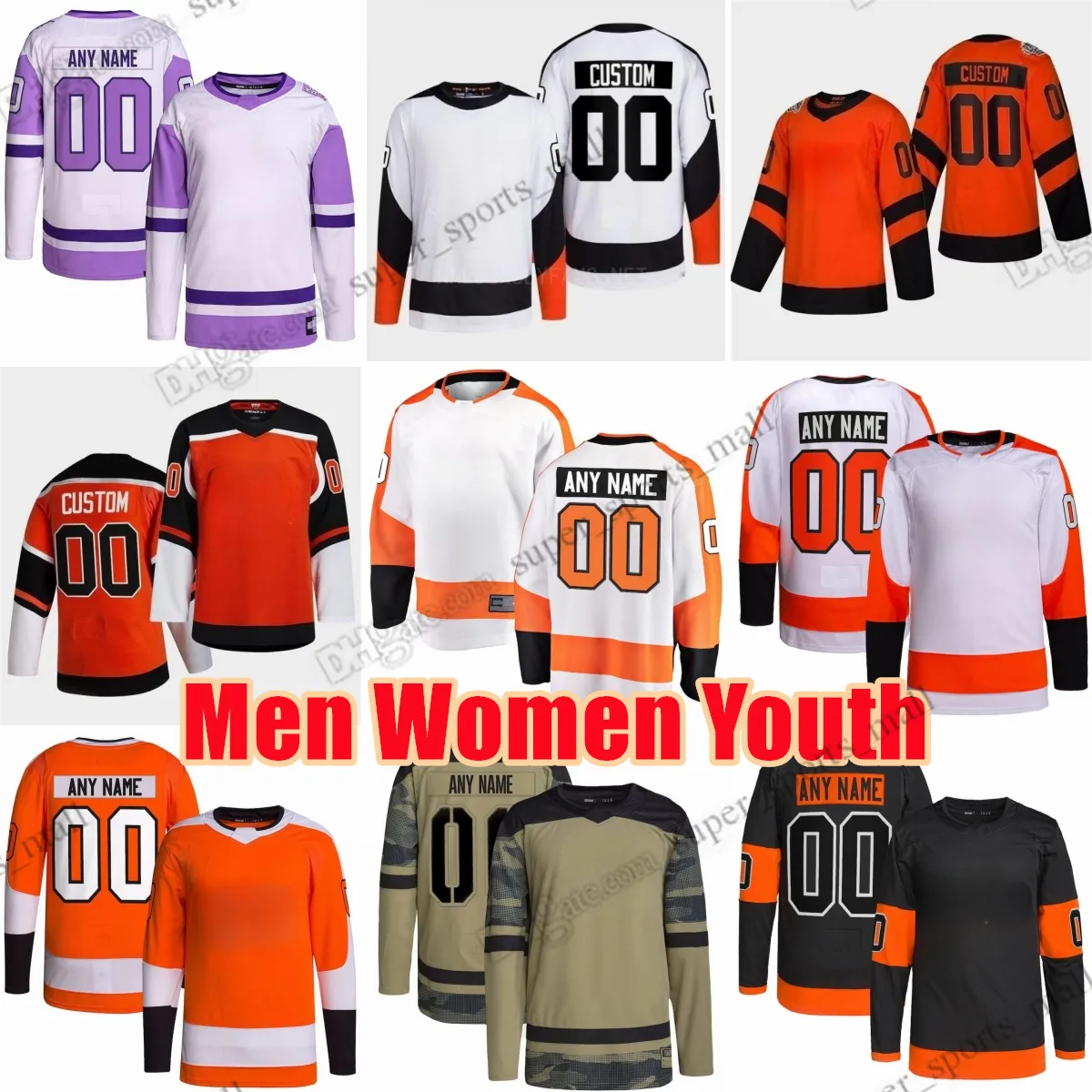DHgate.com:S-6XL Hockey Jersey | Custom Movie College Wear | Provorov ...