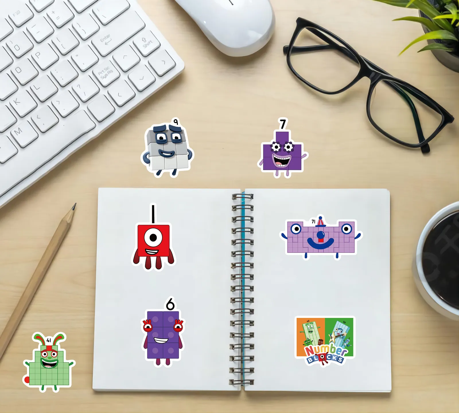 Kids Toy Stickers Numberblocks Cartoon... From Keng08, $7.19 | DHgate.Com