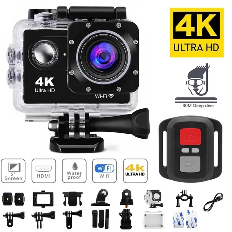 DHgate.com:4K Action Camera: Ultra HD Underwater Waterproof Sports ...