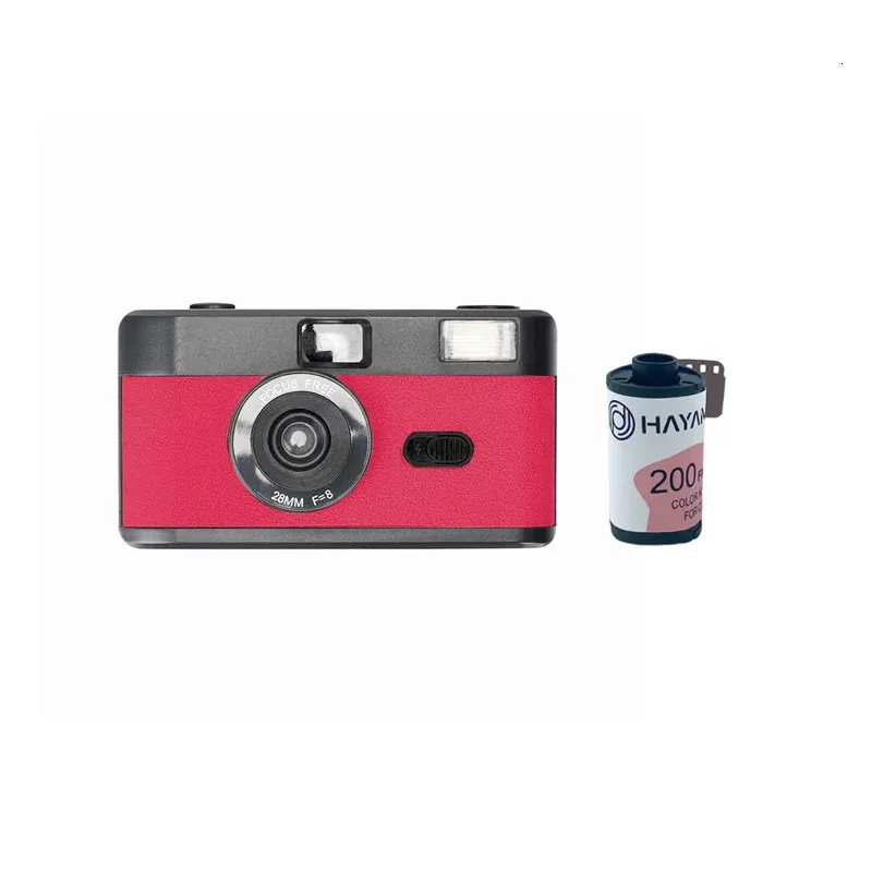 Vintage Reusable Flash 35MM Film Camera with Film Roll 135 Retro for ...