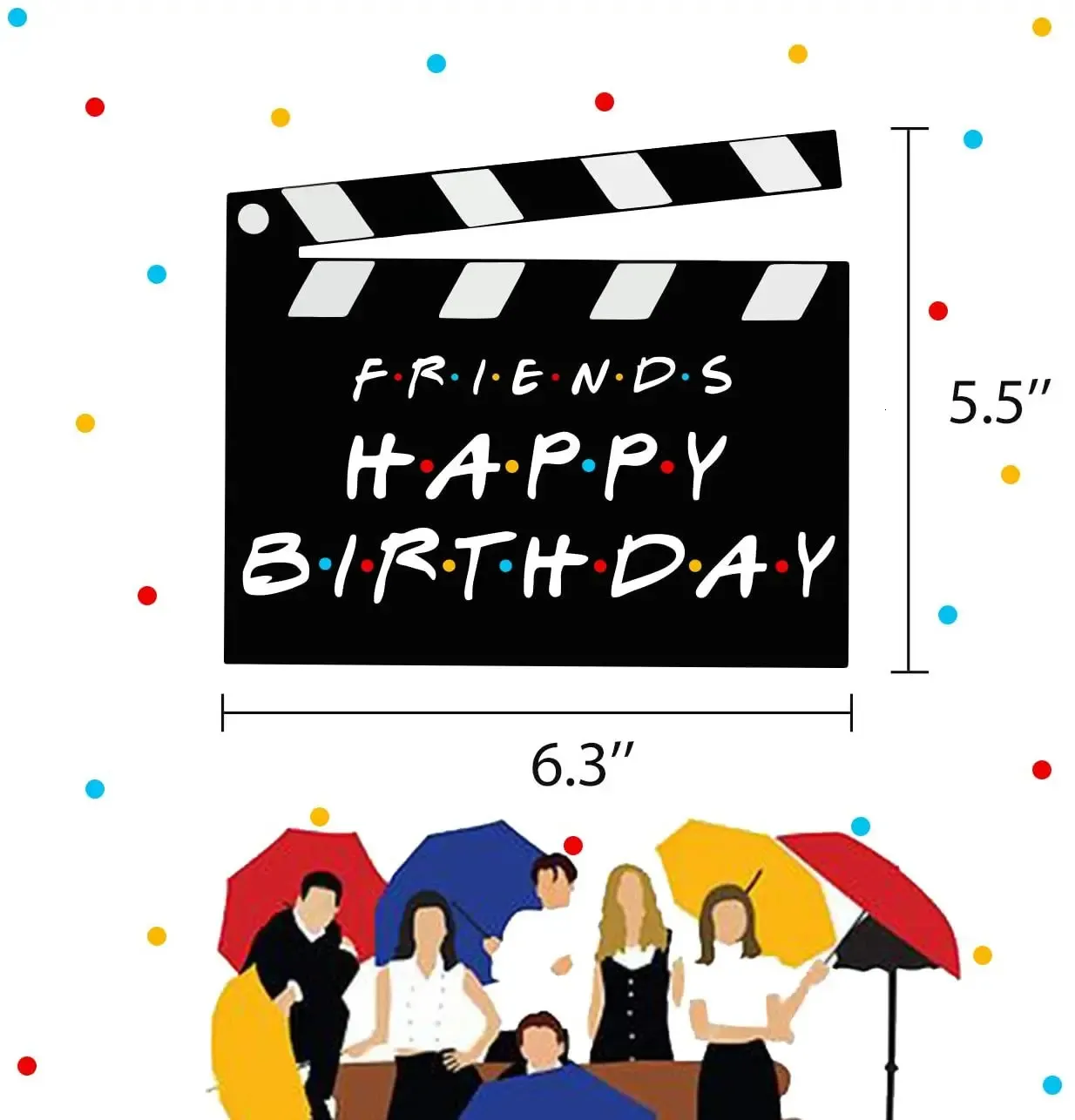Cake Tools Friends Theme Cake Cupcake Toppers Friends Birthday Cake ...