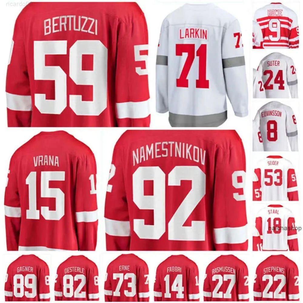 Hockey Jersey Michael Rasmussen Olli Maatta Jeff Petry Ben Chiarot ...
