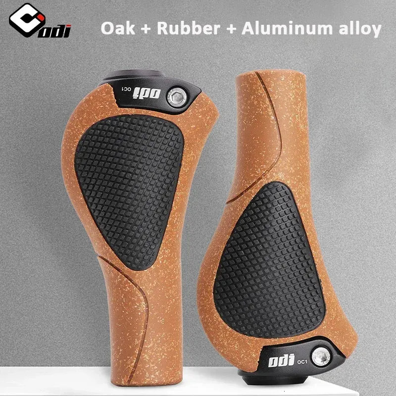 Ergonomic Bike Handlebar Grips: Comfort Rubber Cycling Handle Grips ...
