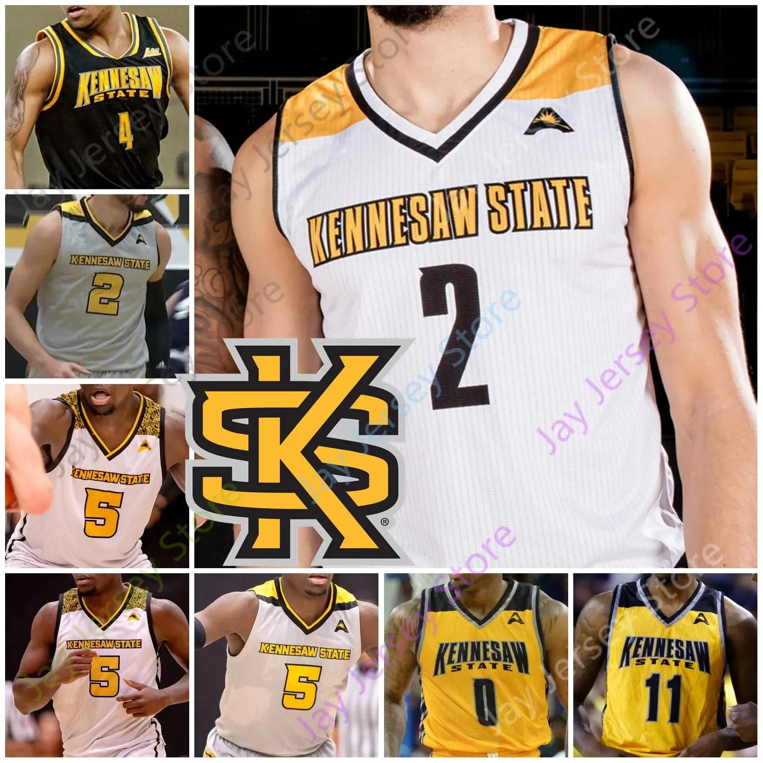 Kennesaw State Owls NCAA College Ncaa Basketball Shirts Featuring Tyler ...
