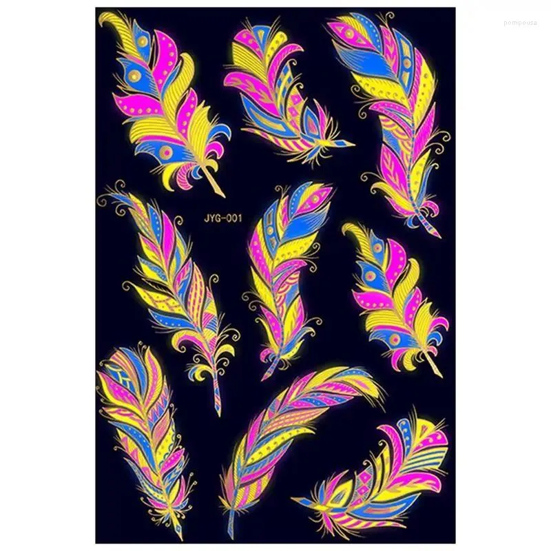 DHgate.com:Tattoo Inks Fluorescent Temporary Tattooss Luminous ...