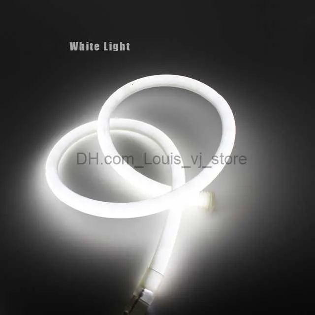 LED Neon Sign Led Round Light With Strip 360 Degree Luminous Flexible ...