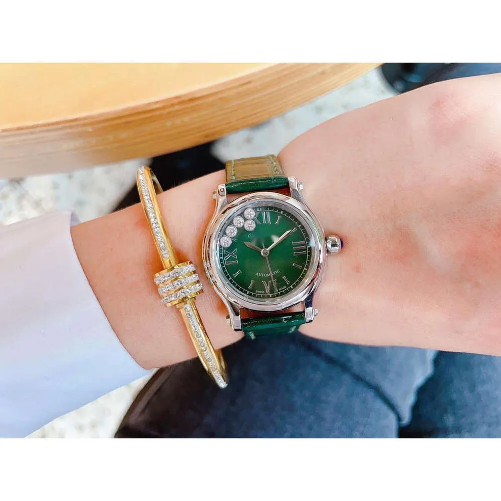 Chopares Chopar Wristwatch Women Ladies Diamond Quartz Movement 30mm ...