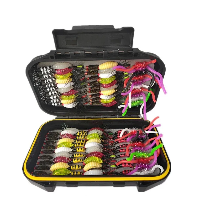 40/Fishing Lure Set: Trout Baits, Flies, Nymphs & Box - Shop Now! from ...