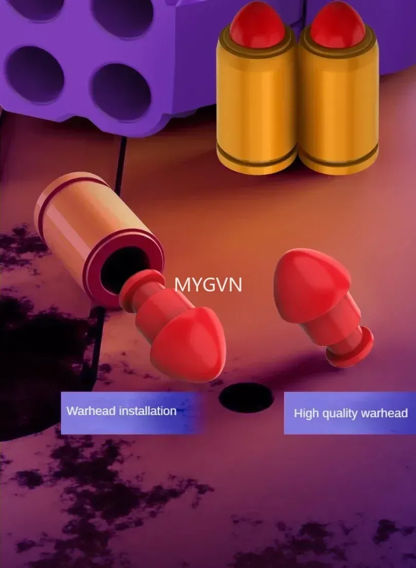 Portable bolt carrot toy Gun with Shell Ejection and Soft Bullets ...