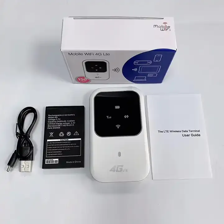 Portable 4G LTE Mobile Hotspot: Mini Travel Router, Wireless Wifi ...